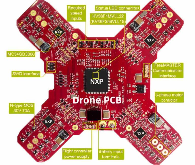 Premium Drone PCB Board & Circuit Board with Remote Control – Best Price for Drone Receiver ...