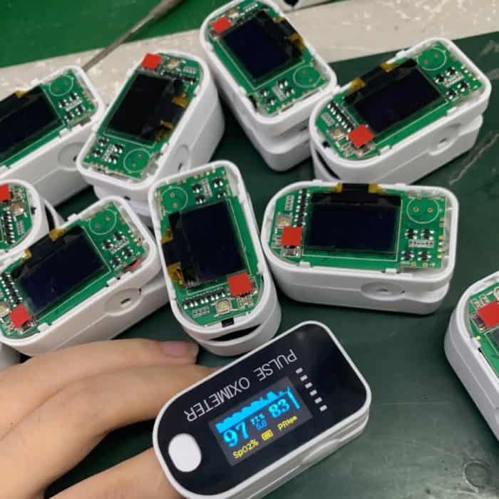 RayMing Oxygen monitor PCBA Full Box Build Assembly - RayPCB