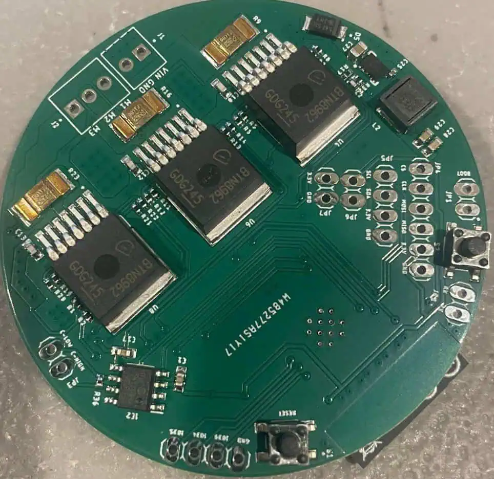 RayMing ESP32 Current and Position sensor PCB Assembly Board - RayPCB