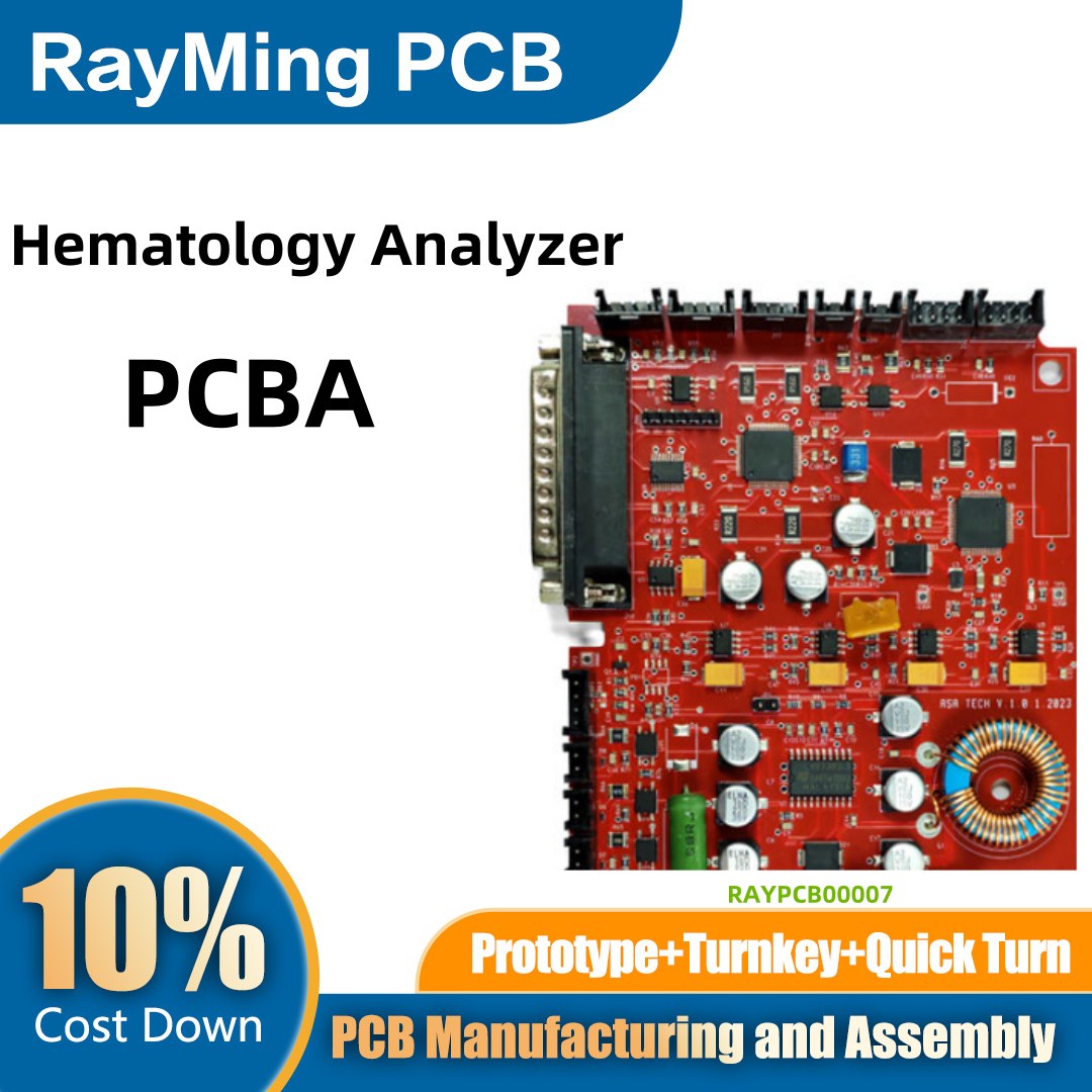 RayMing Hematology Analyzer PCB Manufacturing and assembly - RayPCB