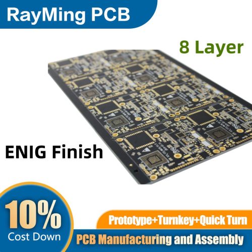 RayMing 8 Layer ENIG Finish PCB - RayPCB