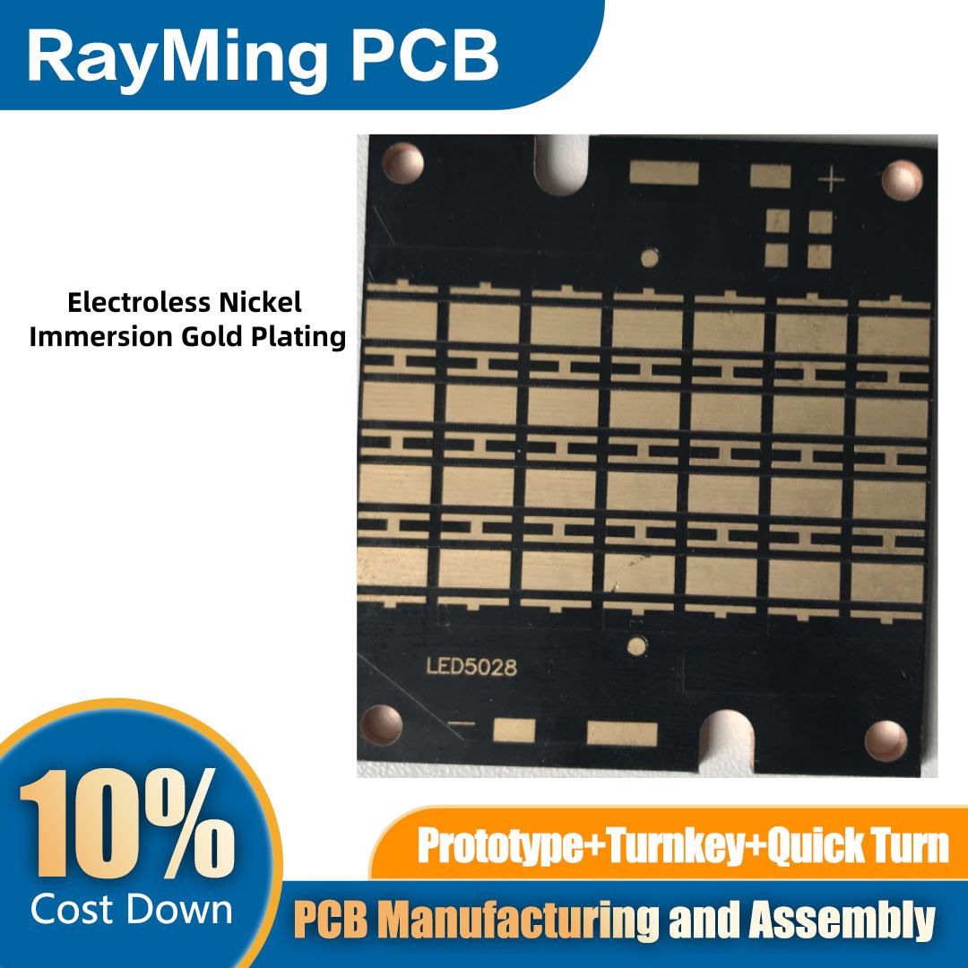 RAYMING PCB Electroless Nickel Immersion Gold Plating - RayPCB